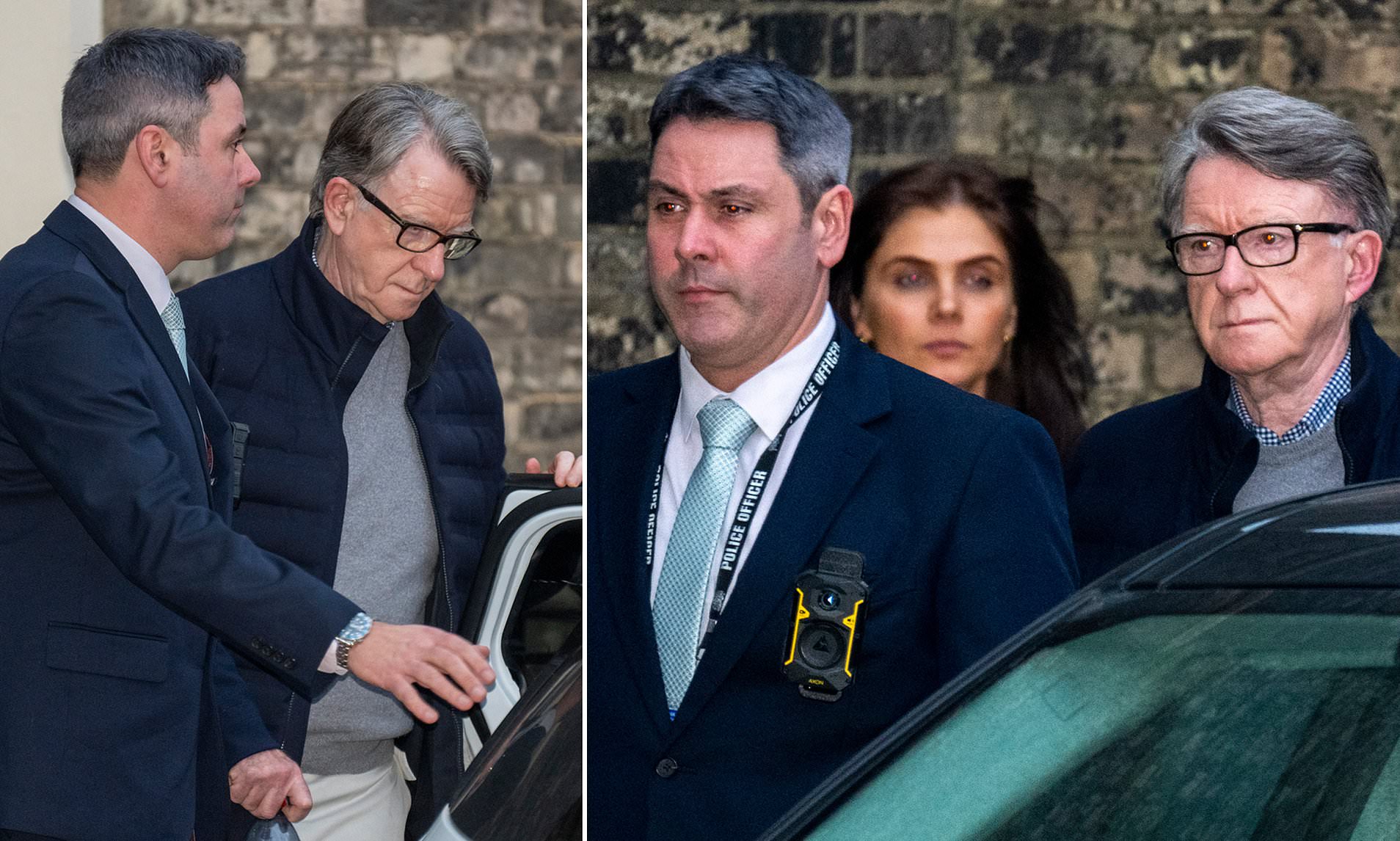 Peter Mandelson is arrested by police amid probe into alleged ...