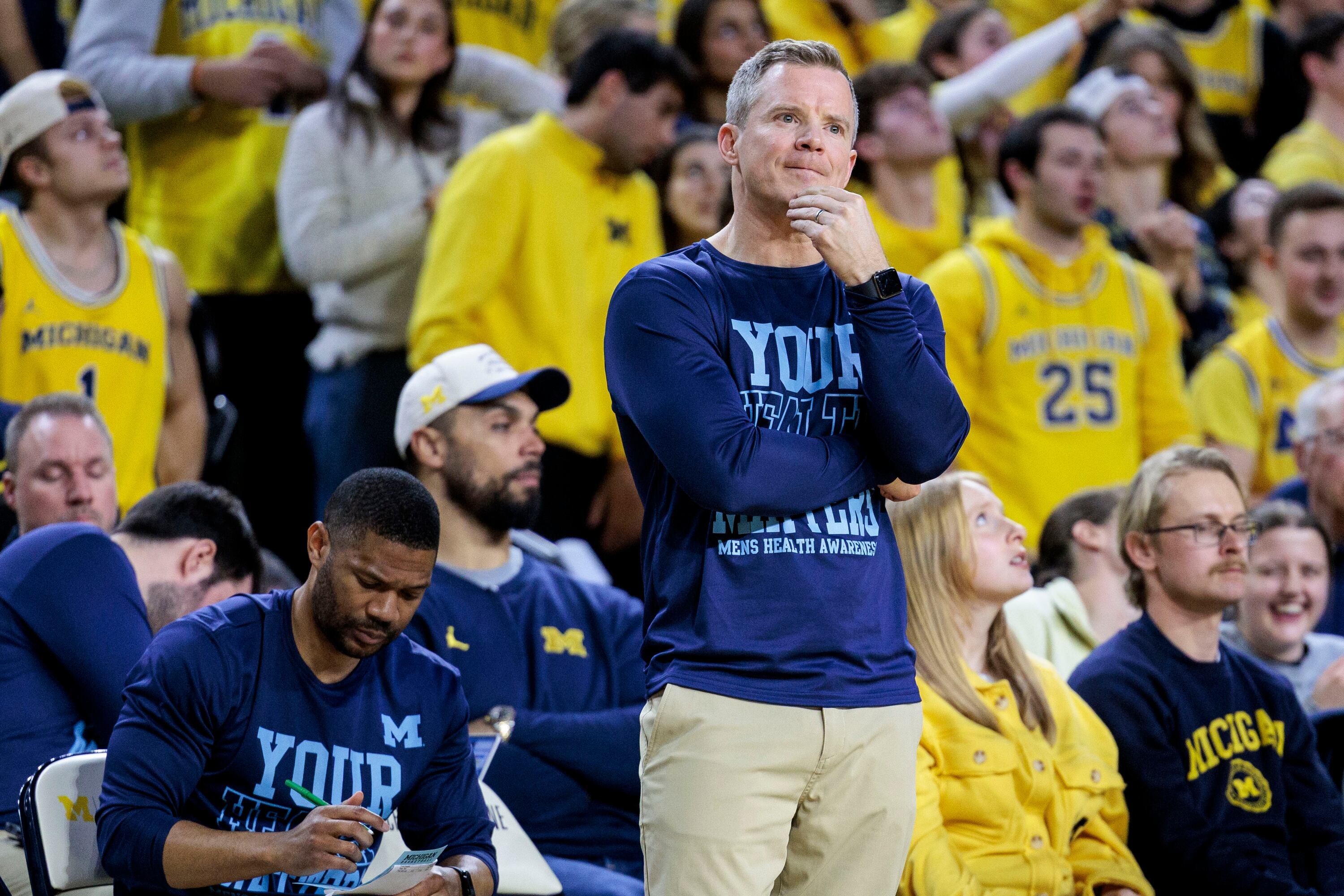 Dusty May refutes report about Michigan’s NCAA Tournament preference