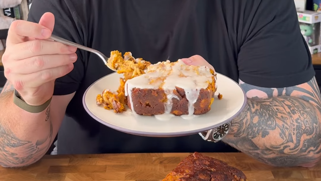 Simple pumpkin cinnamon swirl loaf step-by-step