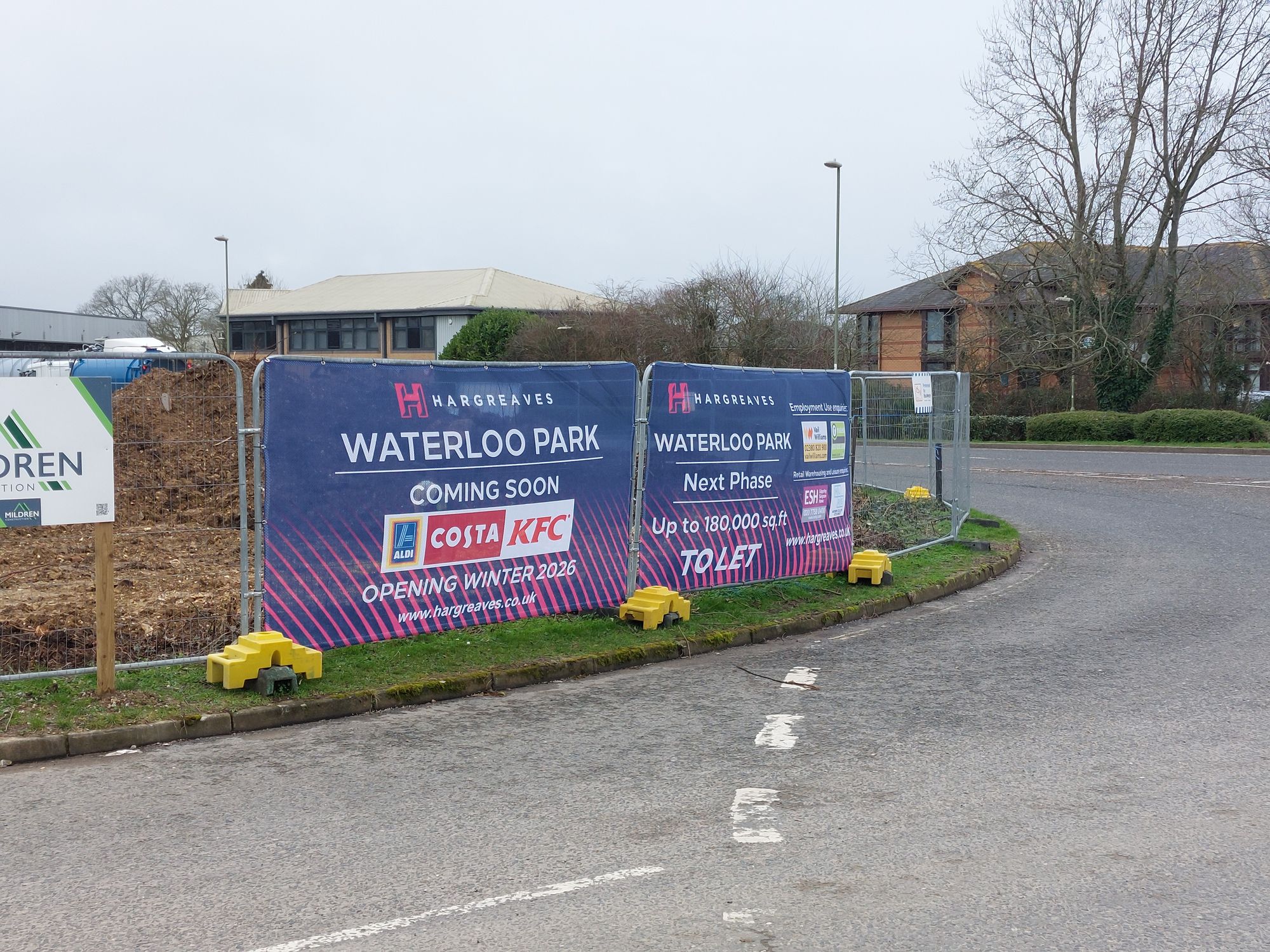 Coming soon - anticipation as new Aldi, KFC and Costa in Waterlooville ...