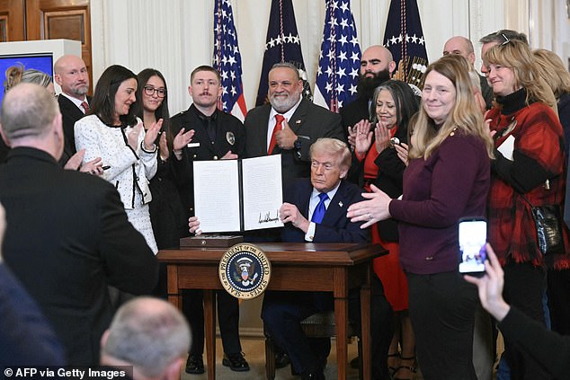 Trump wildly sidetracks White House event to reveal he paid for angel ...