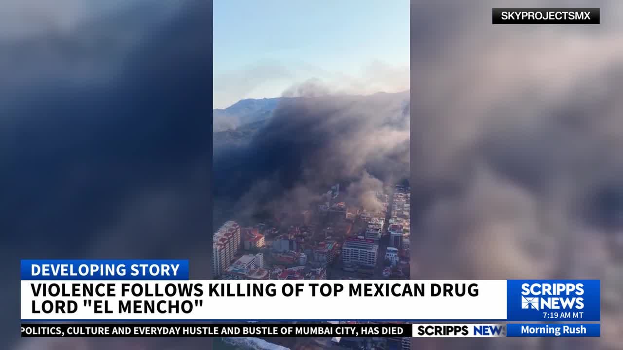 'Surreal sight to see': US tourist describes chaotic scenes in Mexico ...