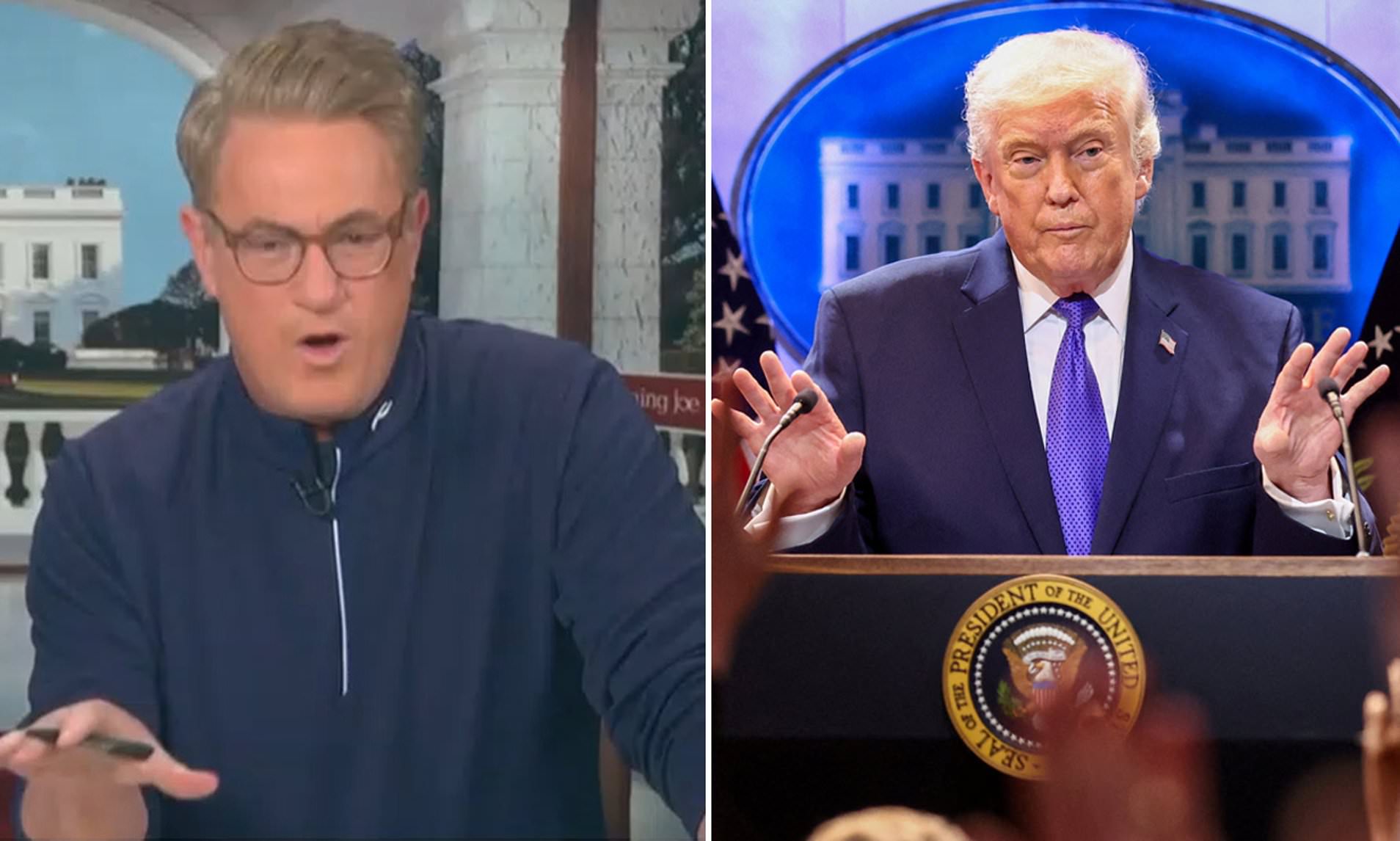 Morning Joe flies into 6am rage over Donald Trump as MS NOW star rants ...