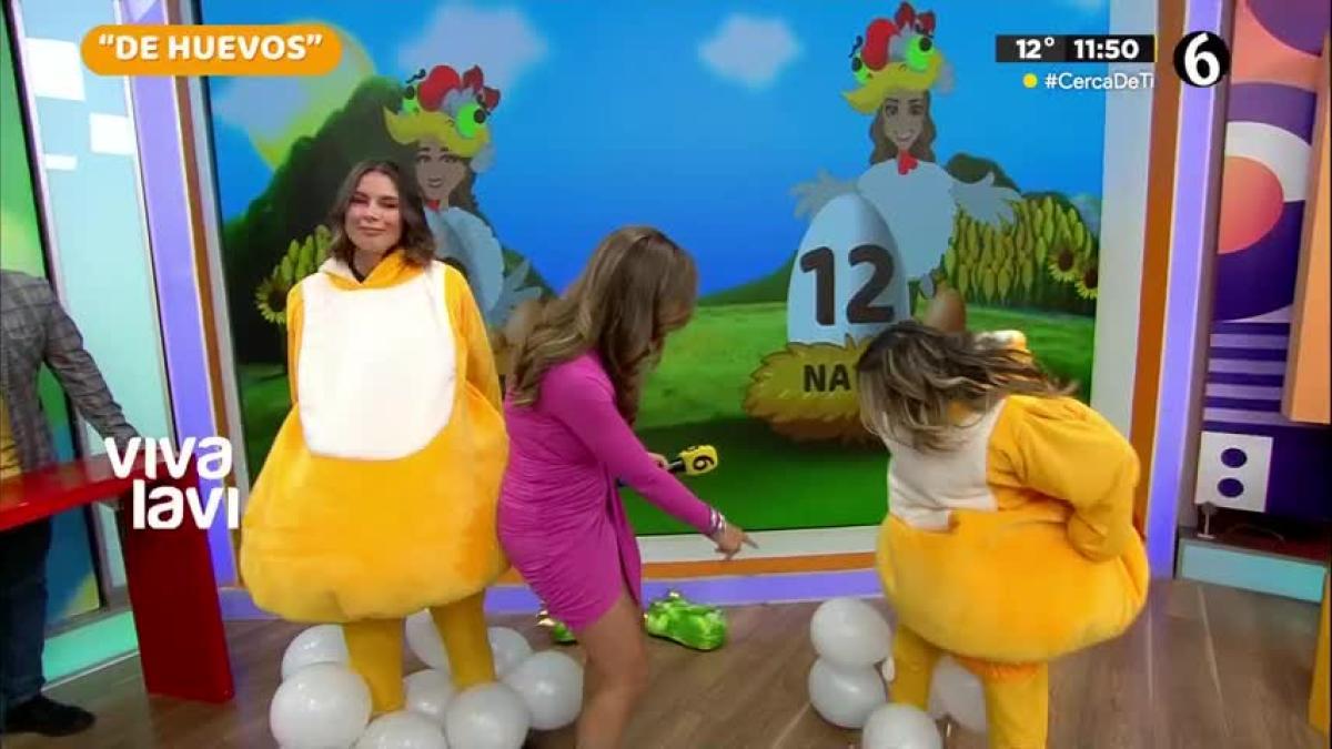 Natalia Valenzuela y Violeta Moreno se 'desgreñan' en "De Huevos"