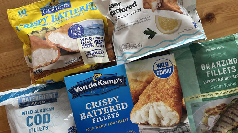5 store-bought frozen fish fillets, ranked worst to best