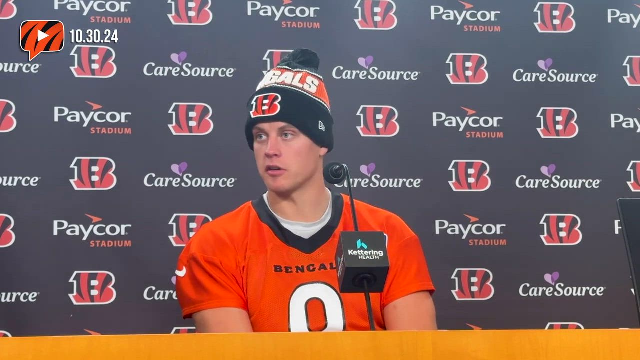 Joe Burrow on Cincinnati Bengals rookie wide receiver Jermaine Burton