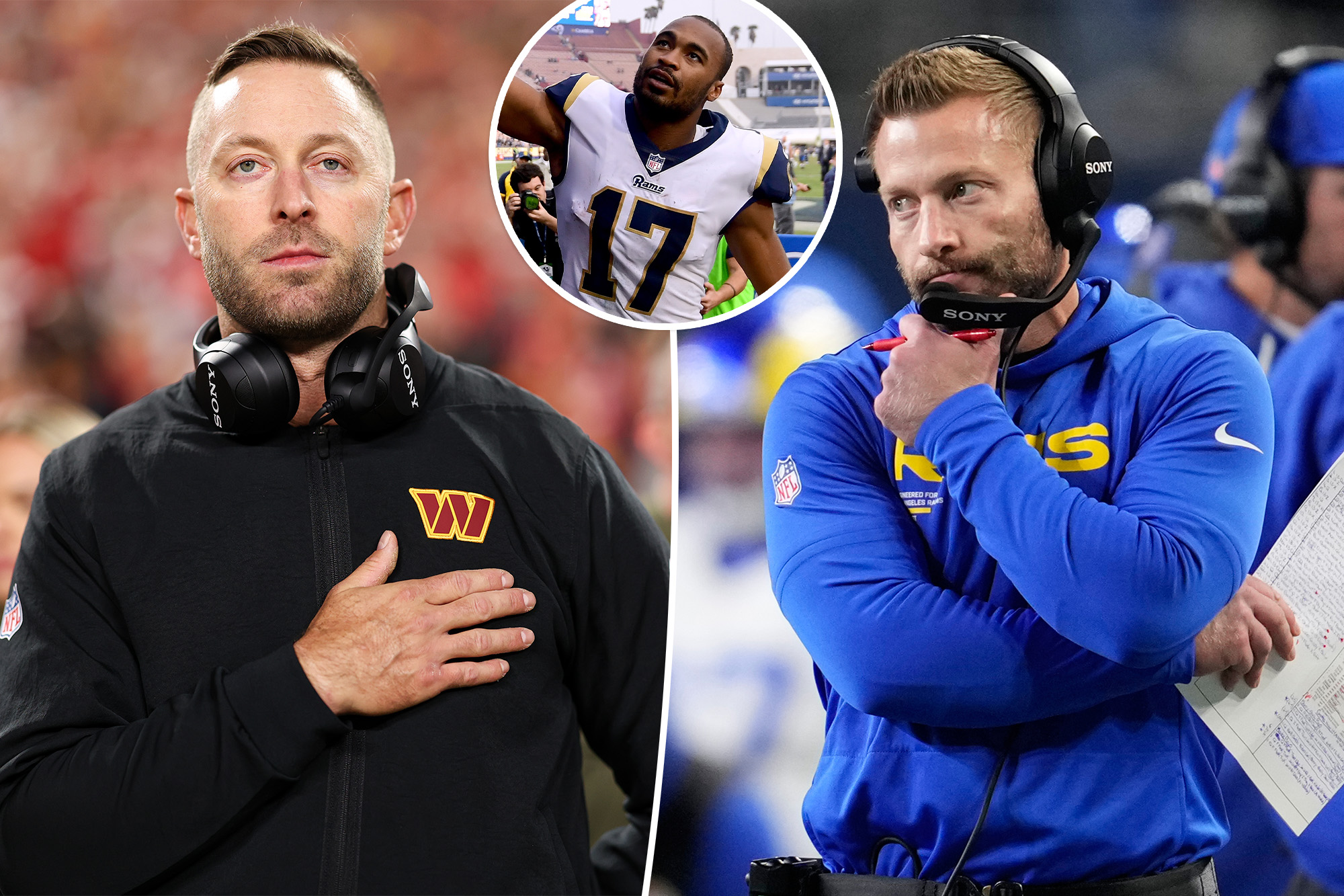 Rams announce Kliff Kingsbury as assistant head coach as Robert Woods ...