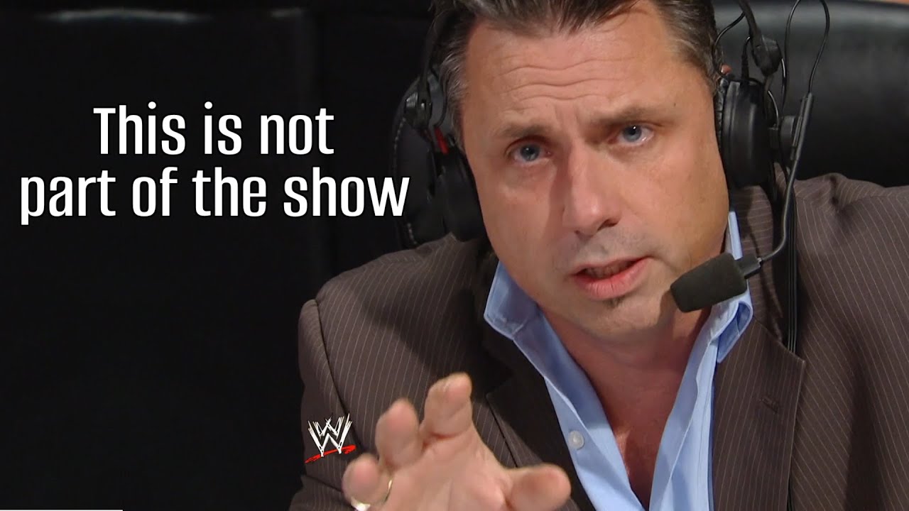 WWE moments that got real