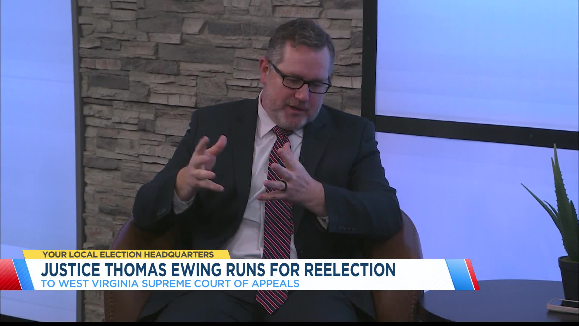 Justice Thomas H Ewing runs for reelection to West Virginia Supreme ...