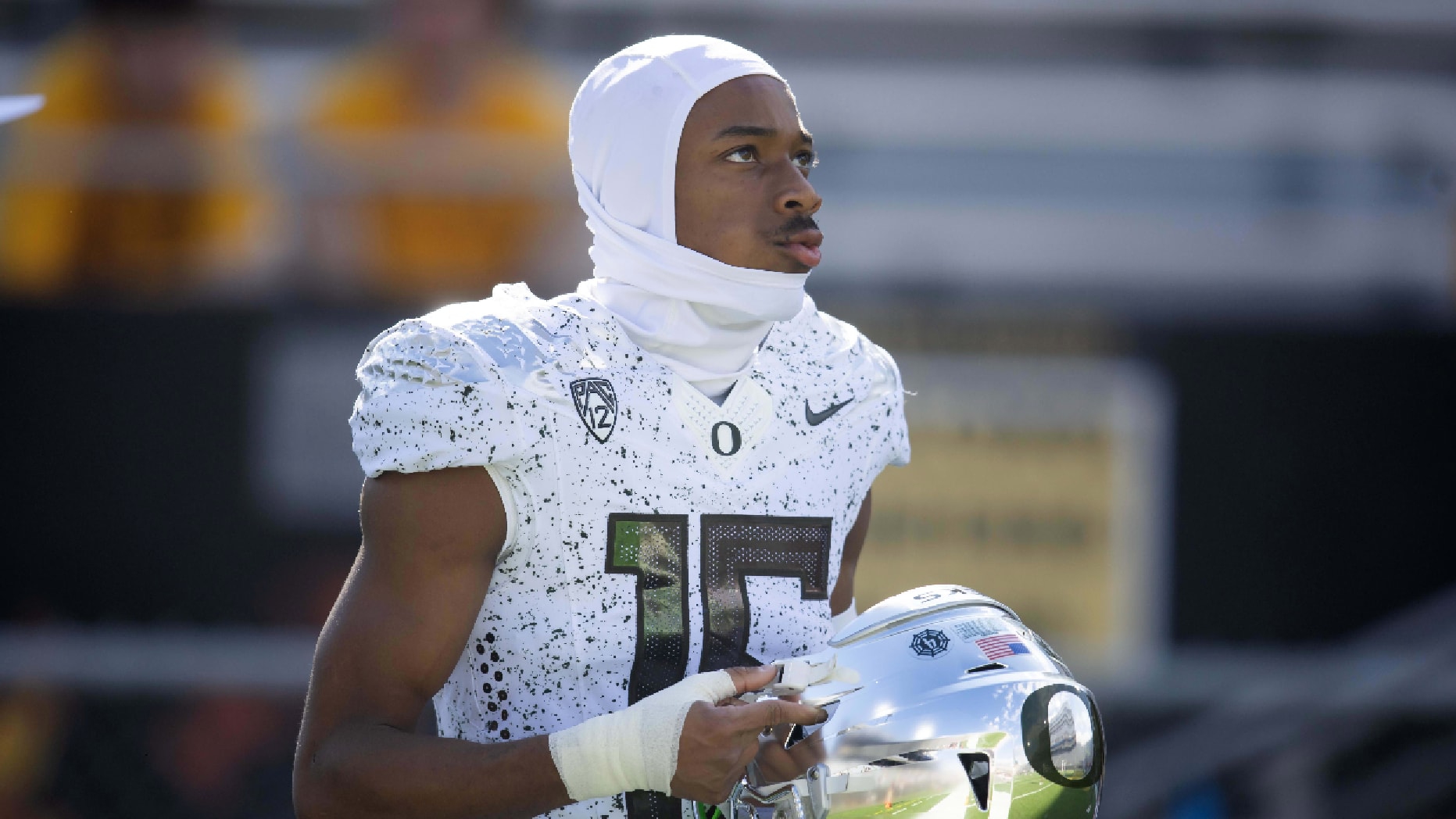 Oregon receiver Tez Johnson reveals differences in quarterbacks Bo Nix ...