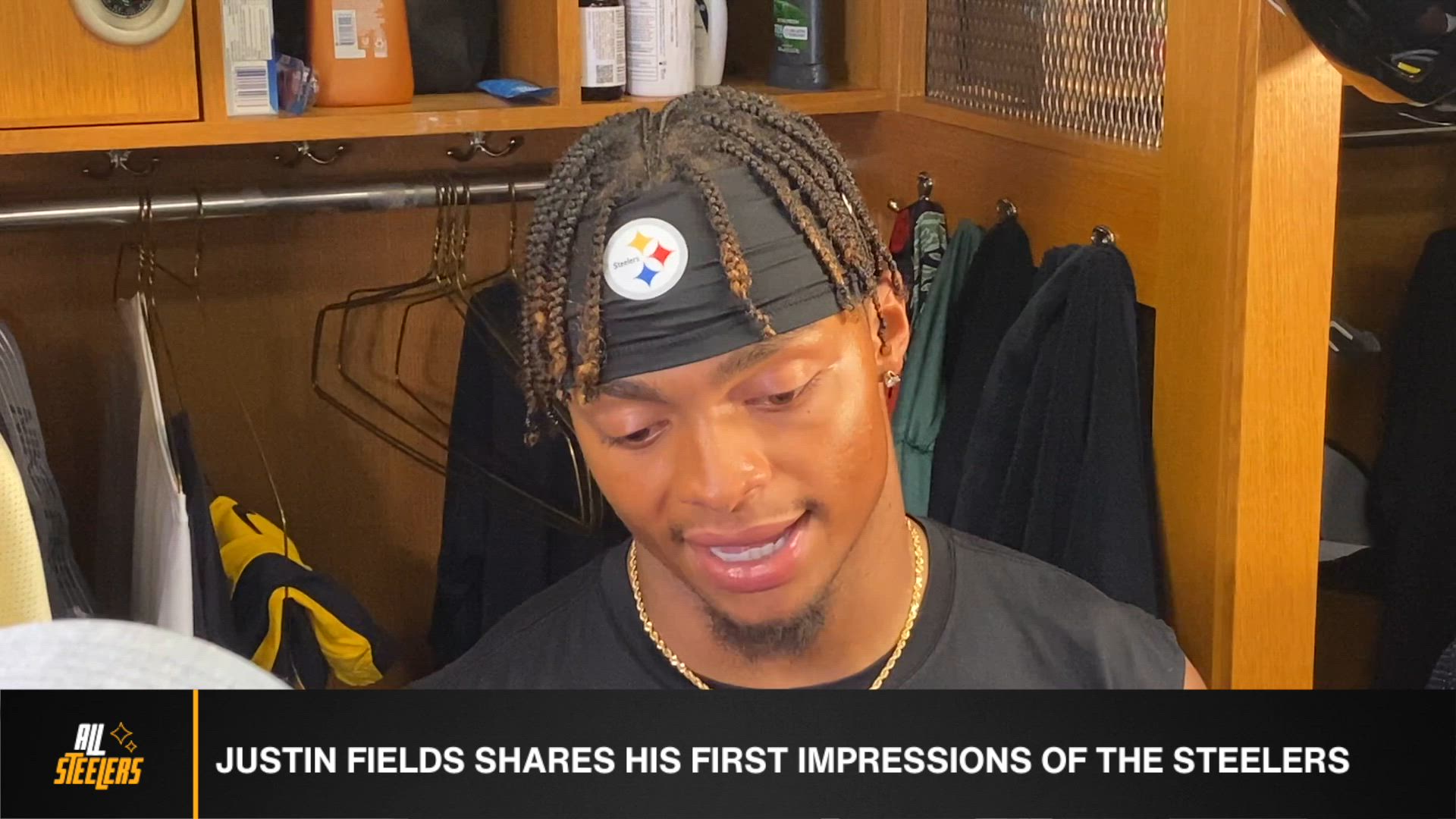 Justin Fields shares first impression of Steelers organization