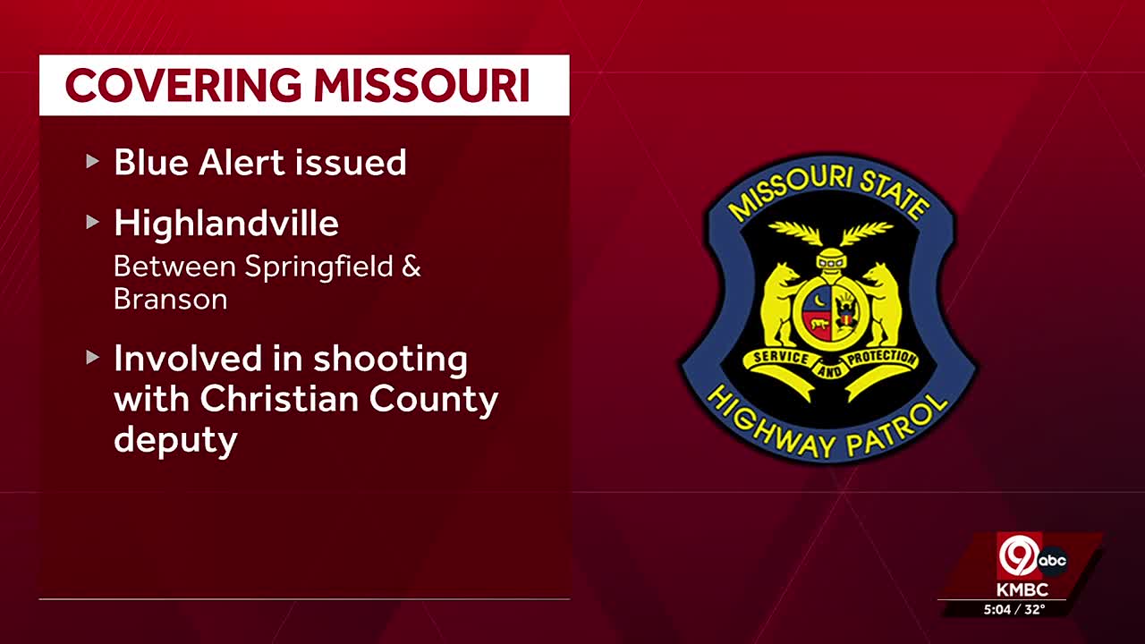 Blue Alert issued out of Springfield, Missouri, area linked to fatal ...