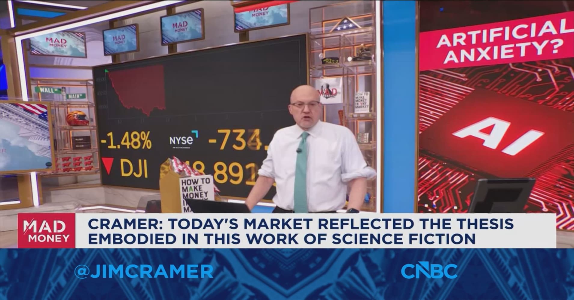 Jim Cramer recaps Citrini Research's new article, suggesting AI ...