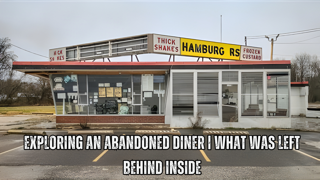 Exploring an abandoned diner | What was left behind inside