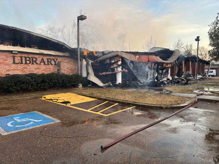 Tunica library fire deemed accidental
