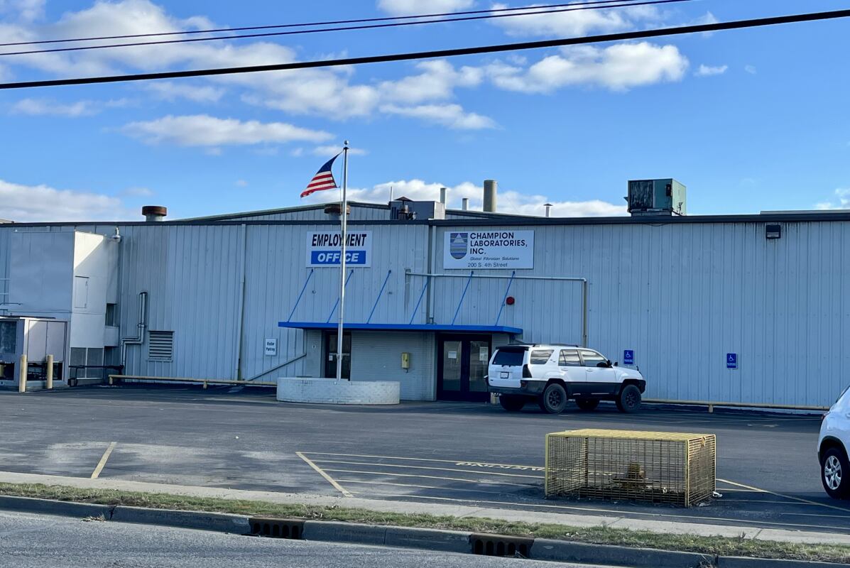 Champion Labs closed permanently in Albion, Ill.