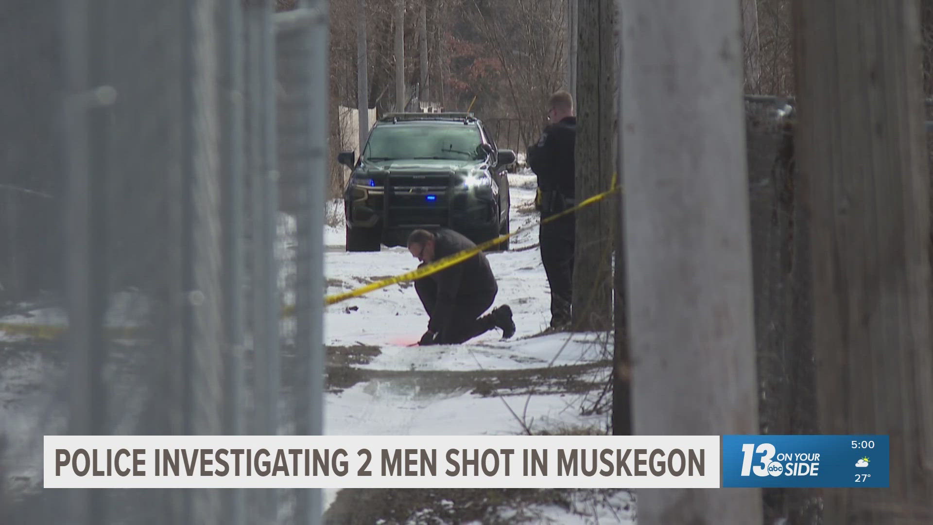 2 men shot in Muskegon