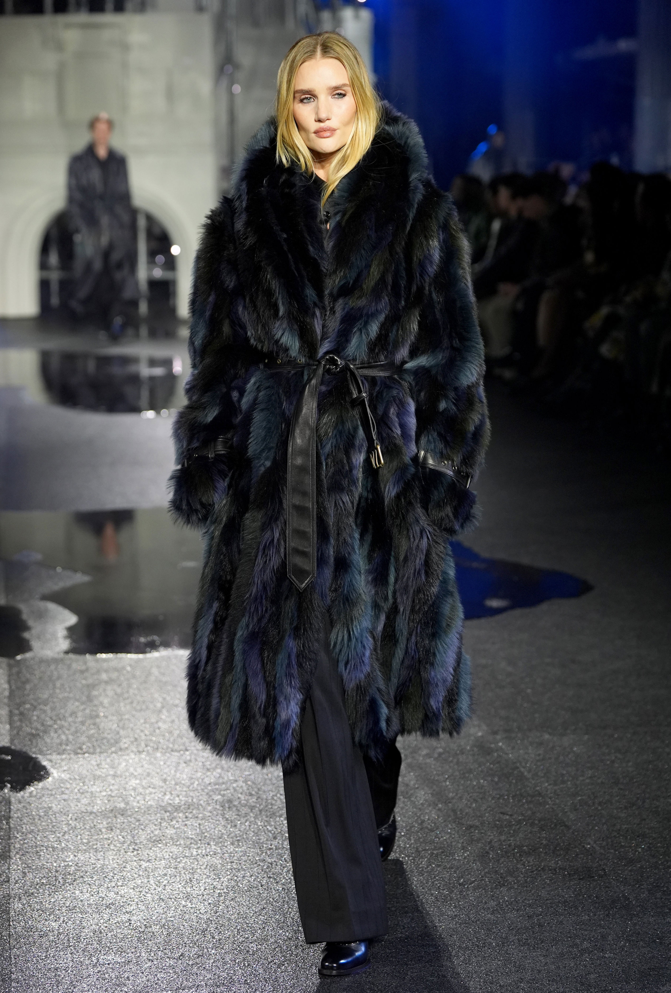 Romeo Beckham takes spotlight in Burberry to close London Fashion Week