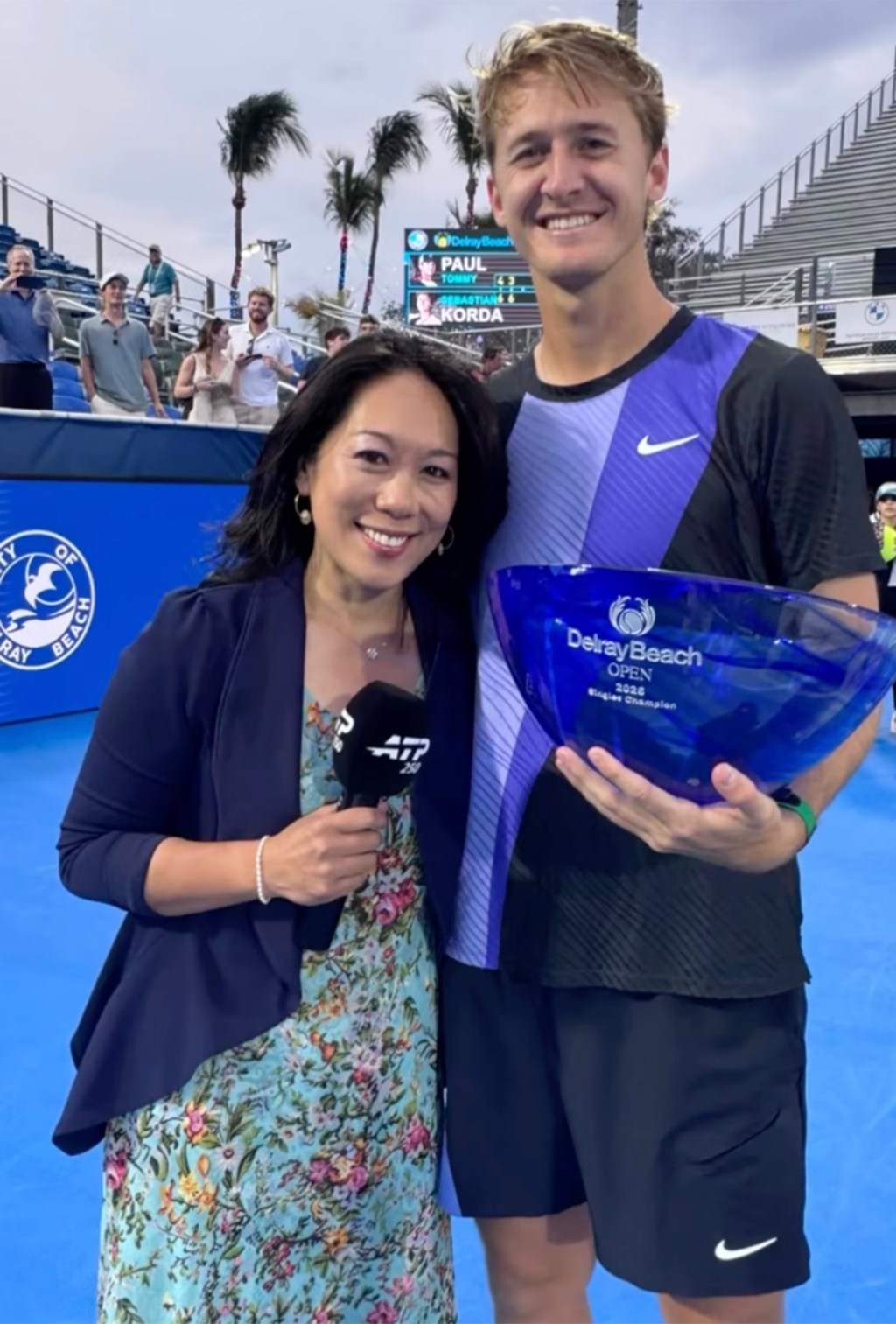 Tennis star Sebastian Korda laughs off interviewer’s 'sex' slip-up in ...