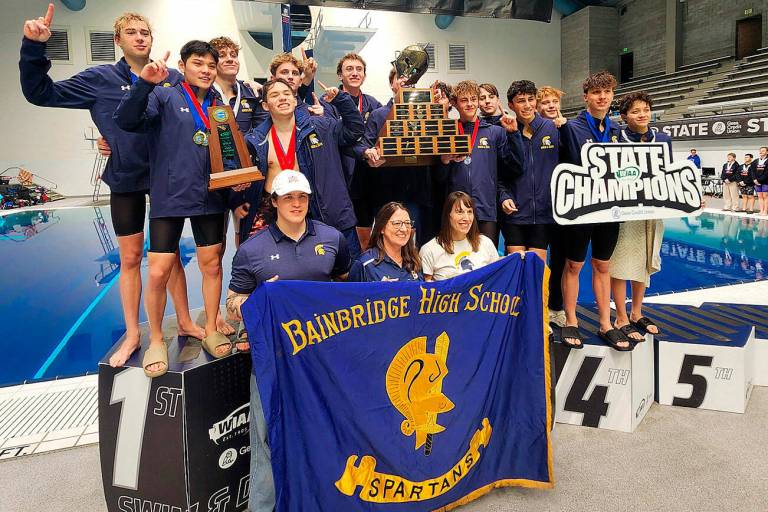 Spartan boys dominate the pool, go back-to-back as state champs
