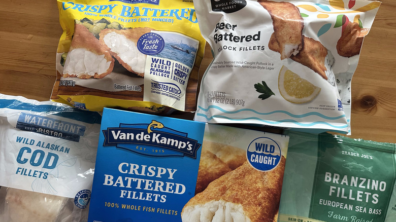 5 store-bought frozen fish fillets, ranked worst to best