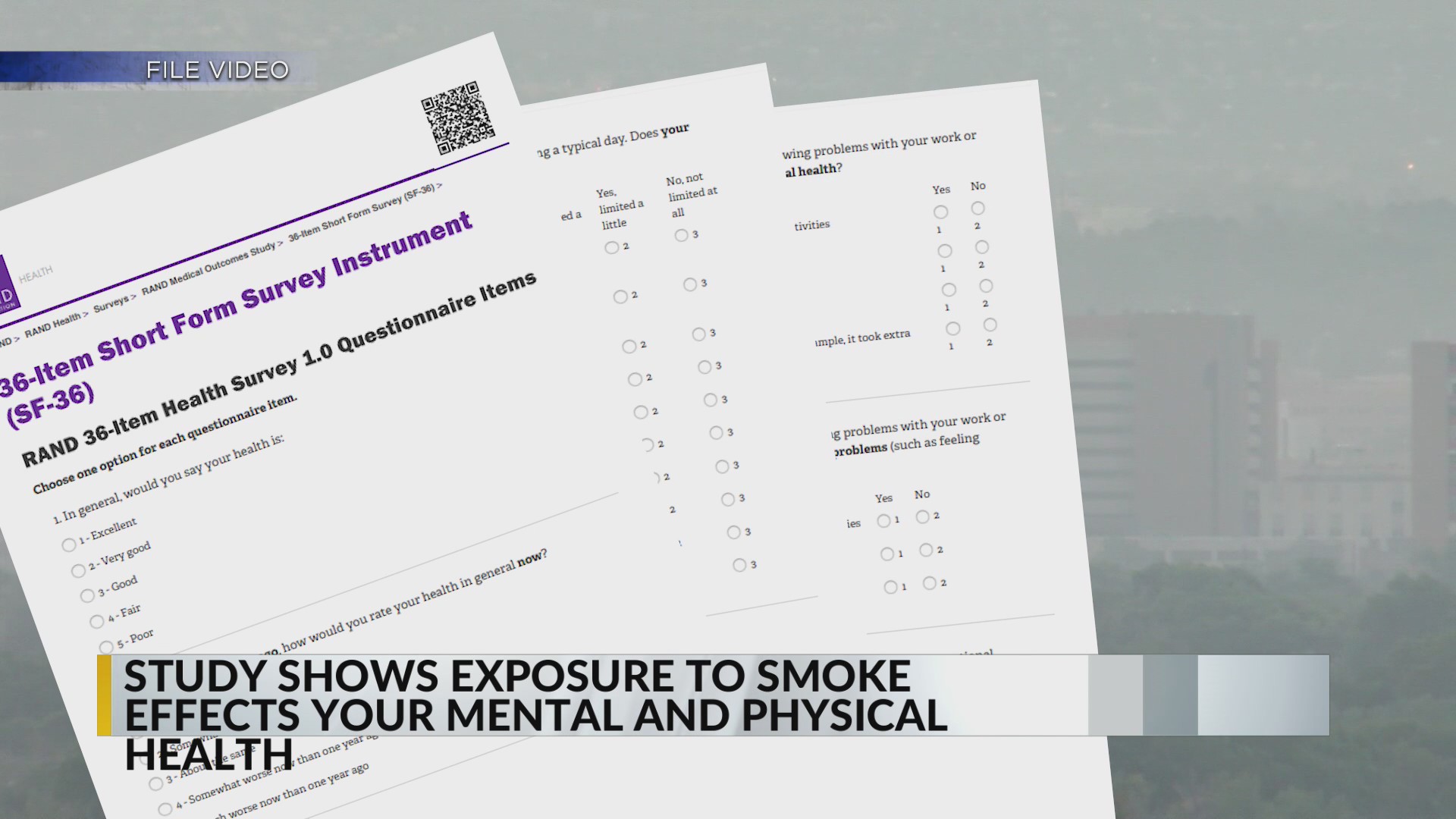 UNM study shows link between smoke inhalation and mood