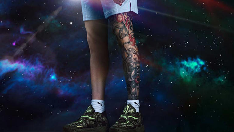 LaMelo Ball debuts PUMA MB.05 'Mist' and 'Camo' colorways