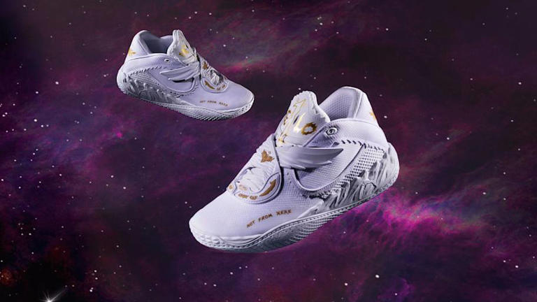 LaMelo Ball debuts PUMA MB.05 'Mist' and 'Camo' colorways