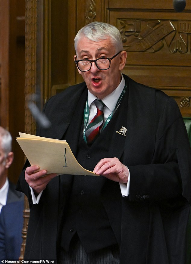 Speaker Sir Lindsay Hoyle to give MPs carte blanche to discuss Andrew ...