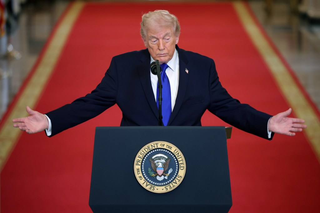 Trump claims Newsom has dropped out of White House race, gov snaps back