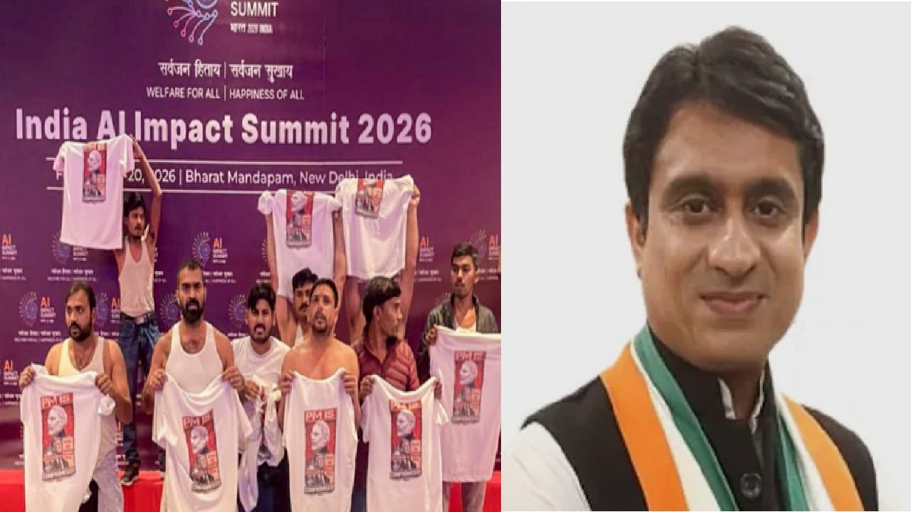 Youth Congress chief Uday Bhanu arrested over AI summit protest, sent ...