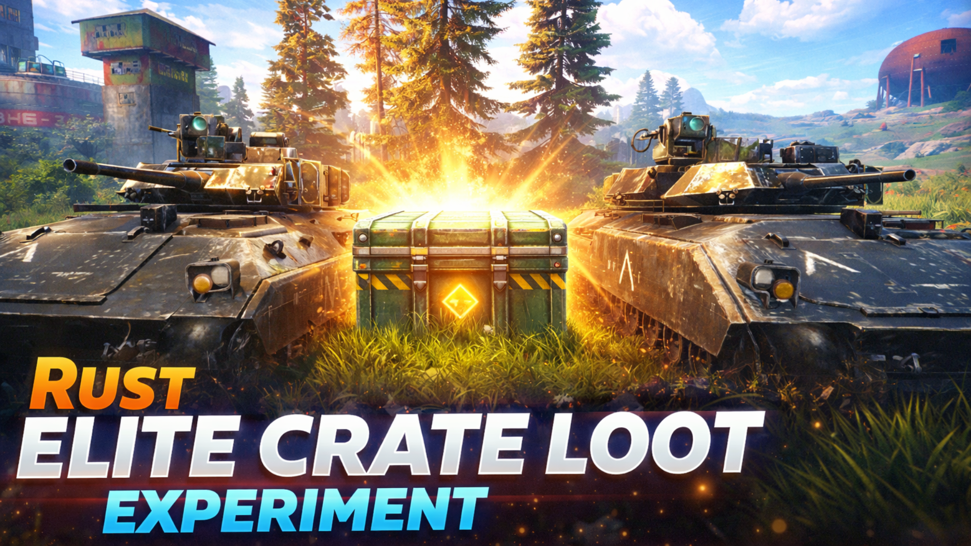Rust Academy challenge: Opening 100 elite crates for loot