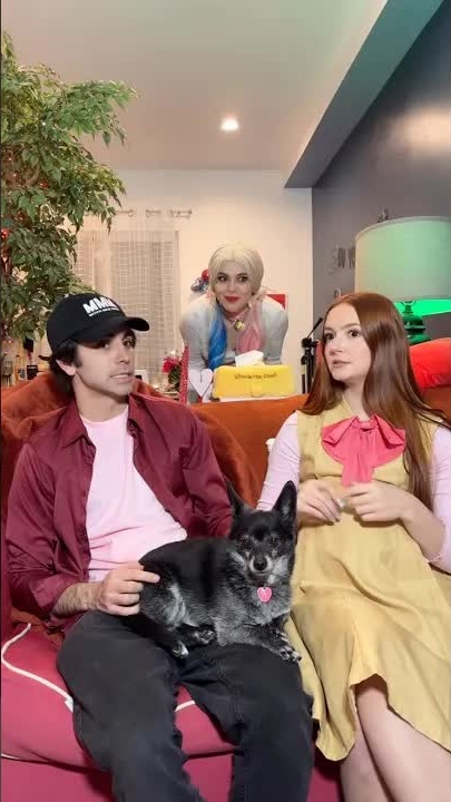 Harley Quinn crashed our date 🤣🤡