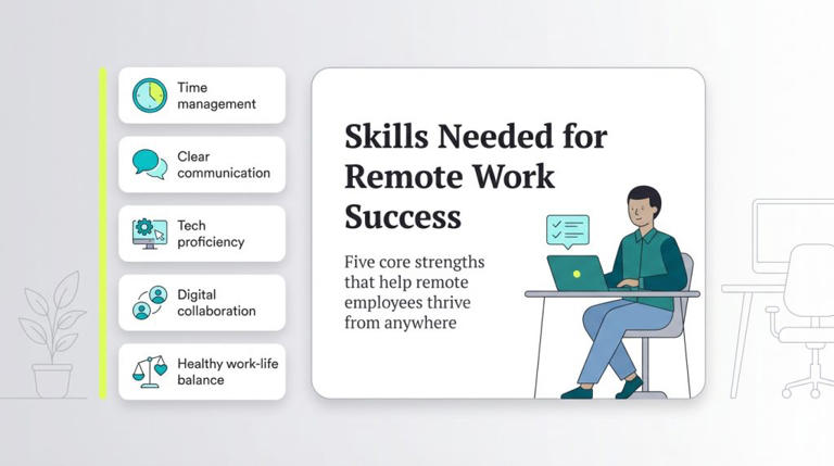 The skills you need to be a successful remote employee