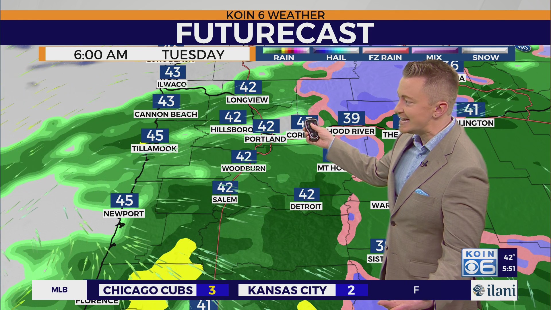 Soaking atmospheric river rains fade Tuesday around Portland
