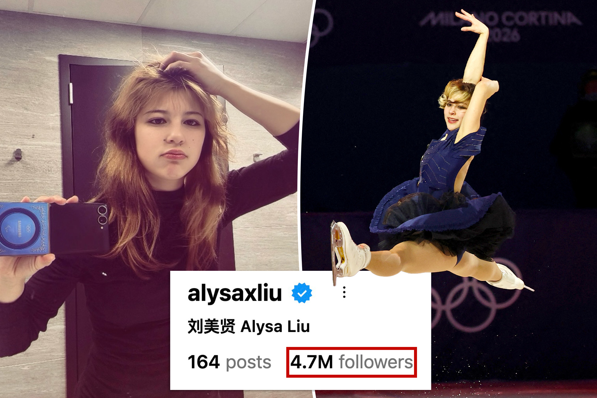 Alysa Liu gains staggering sum of social media followers after Olympic ...