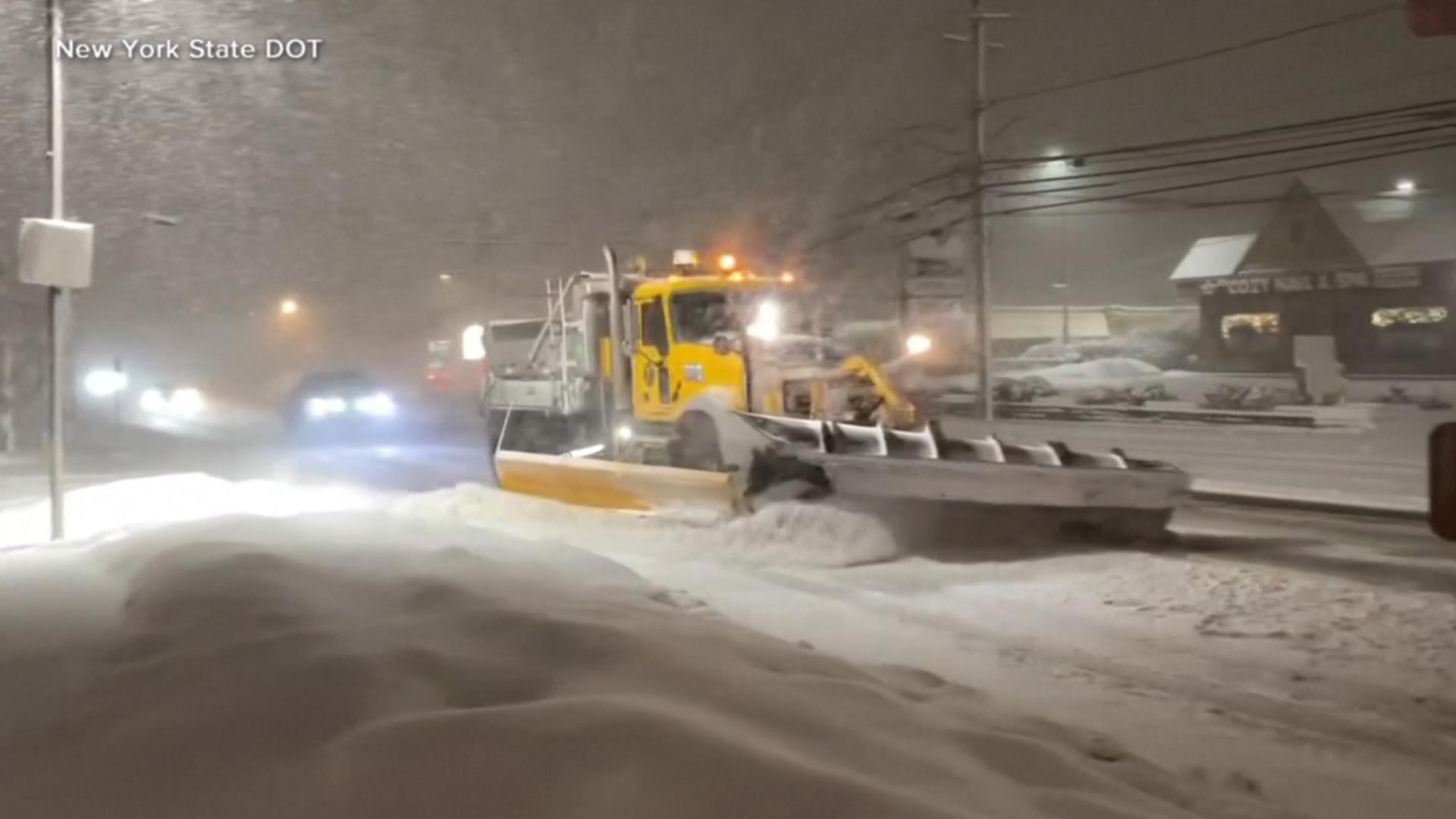 Millions stuck at home after historic bomb cyclone blizzard impacts ...