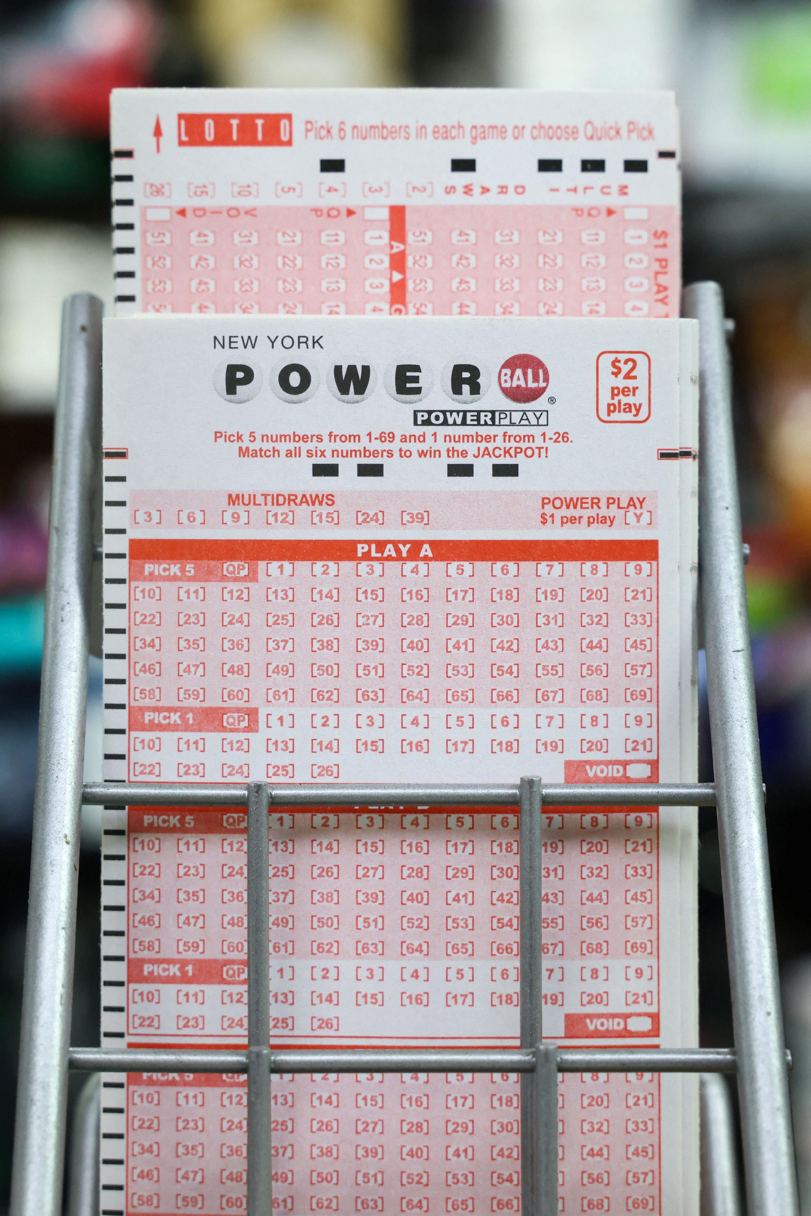 Powerball numbers for Monday, March 16