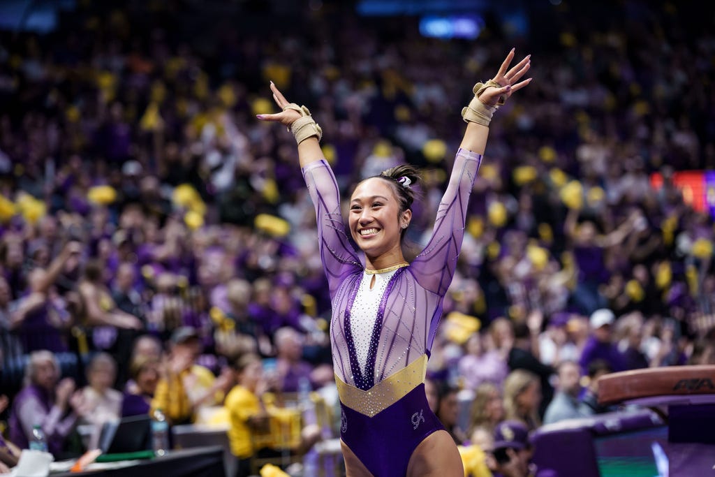The next star female athlete at LSU has arrived: Kailin Chio