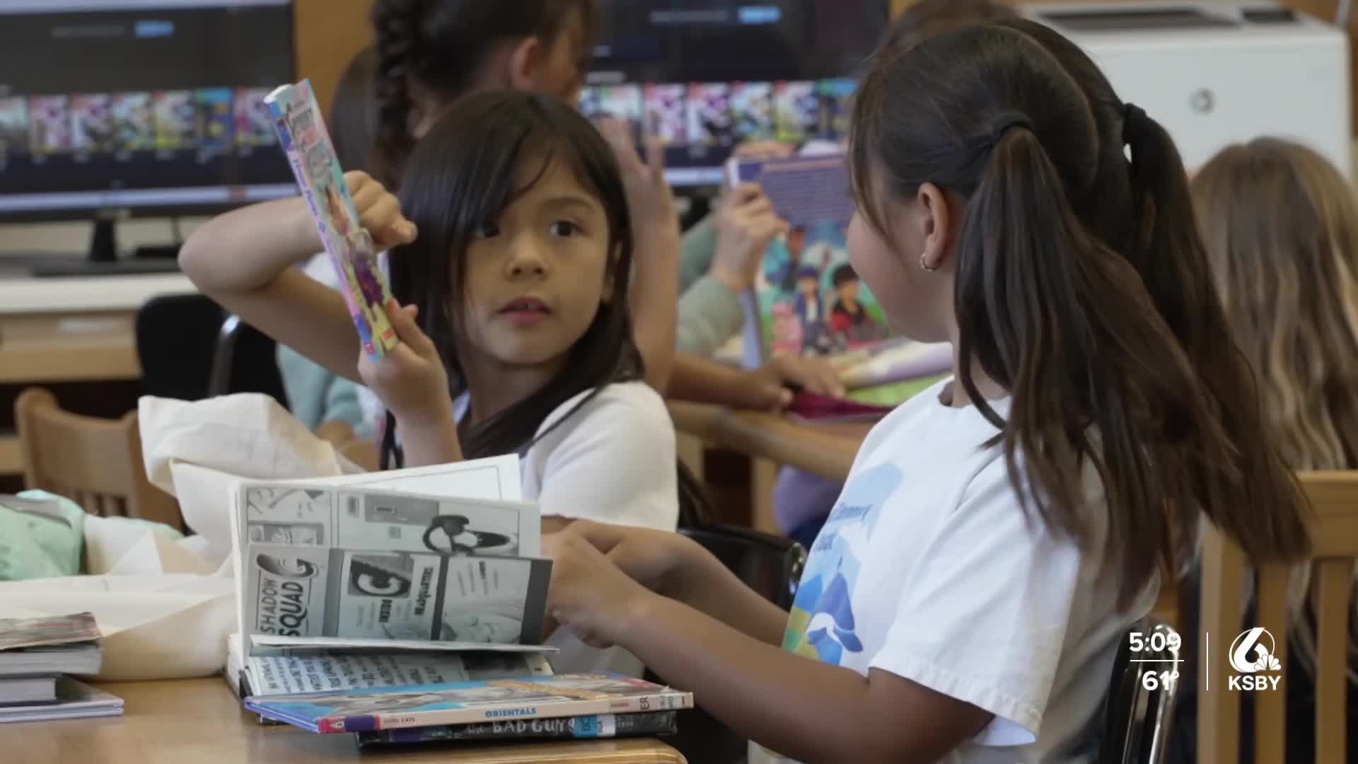 Oceano Elementary School students pick out 5 free books thanks to ...