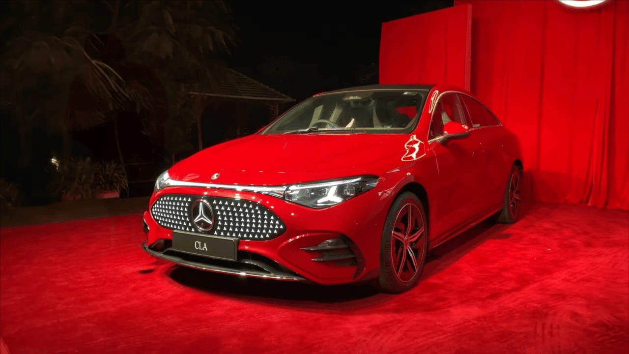 Mercedes-Benz CLA electric revealed for India claims a range of up to 792km