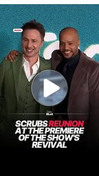 Scrubs reunion at the premiere of the show's revival