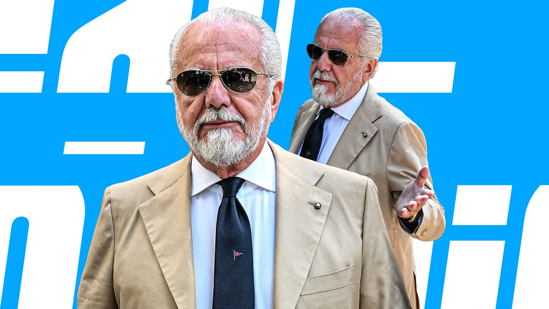 De Laurentiis: "Malagò benvenuto, Abete non è adatto. E su Conte ct…"