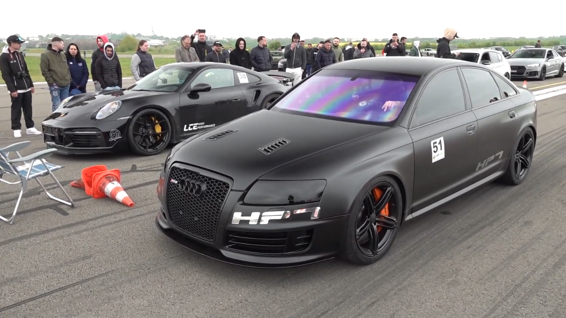 LCE Performance 992 Turbo gegen RS6 Monster: Drag Race-Showdown