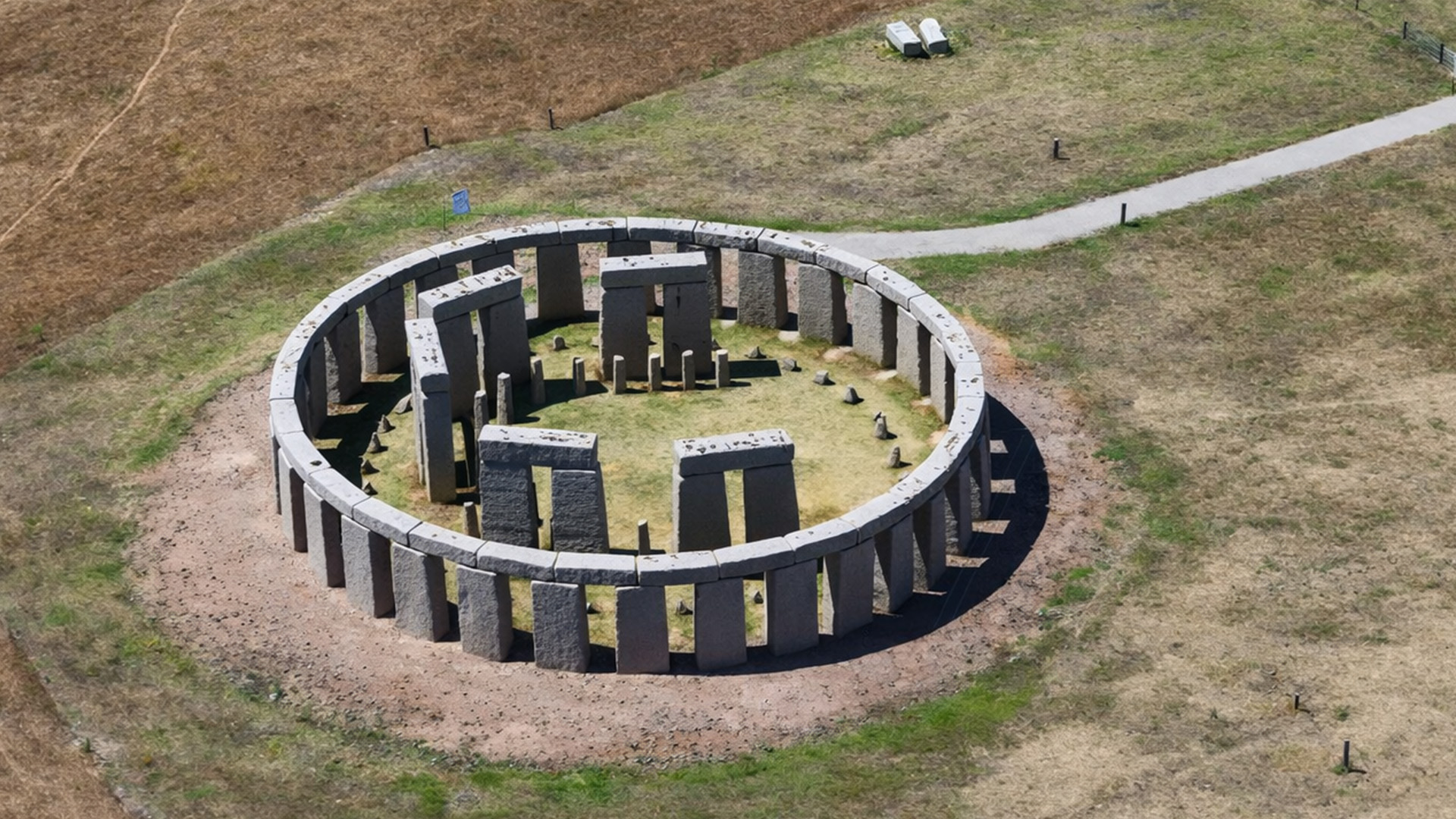 A mysterious stone circle in Australia