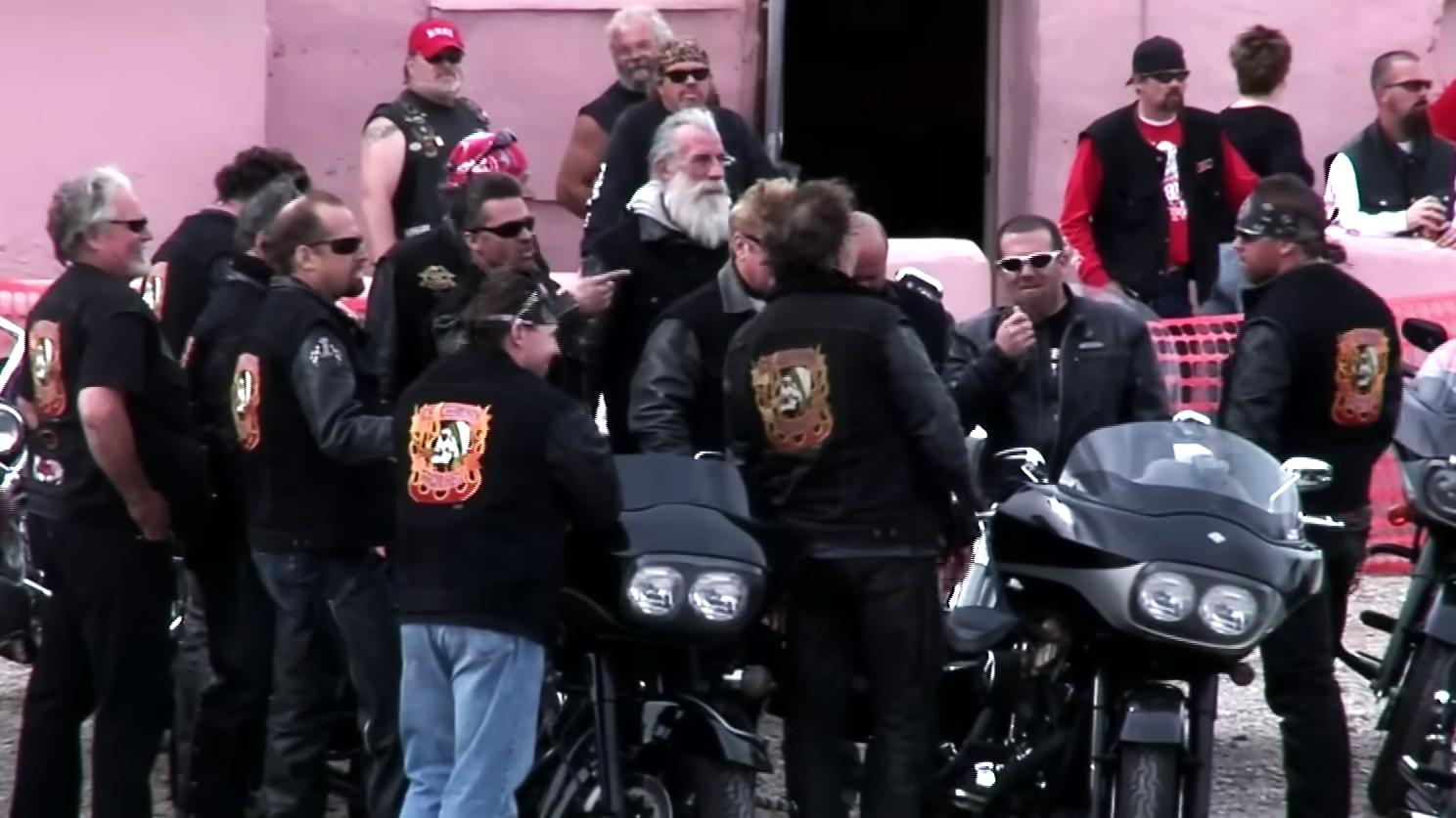Hells Angels encounter with police