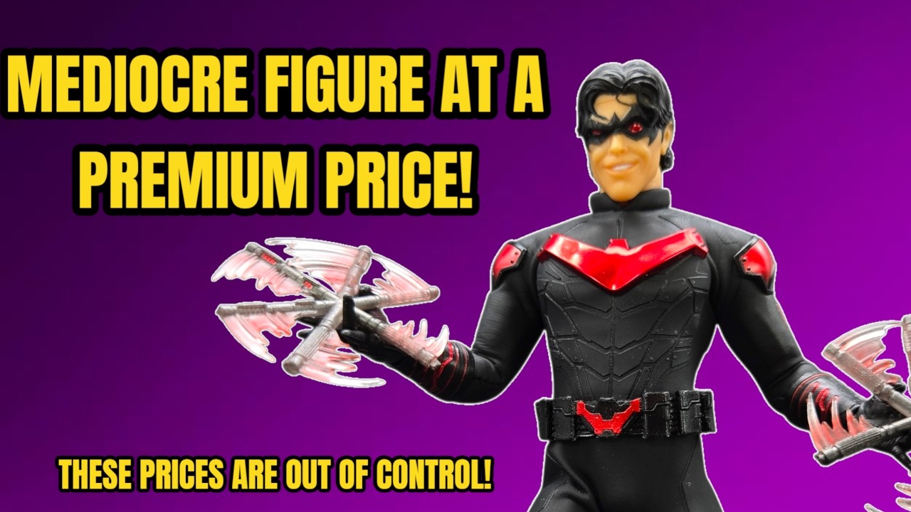 Mezcotoyz One 12 Nightwing action figure review: accessories ...