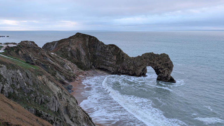 Durdle Door beach access closed after storm damage
