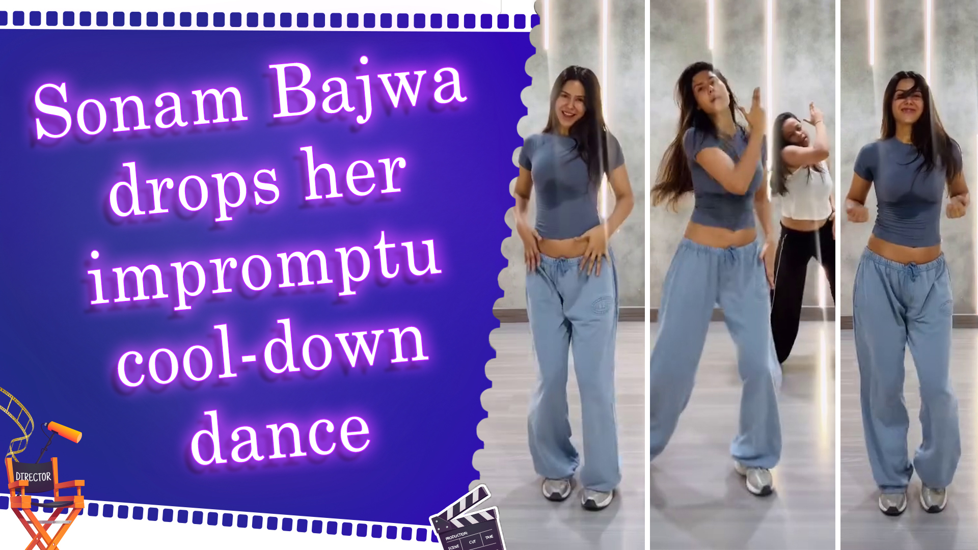Sonam Bajwa shares her fun post-workout dance video, calls it an ...