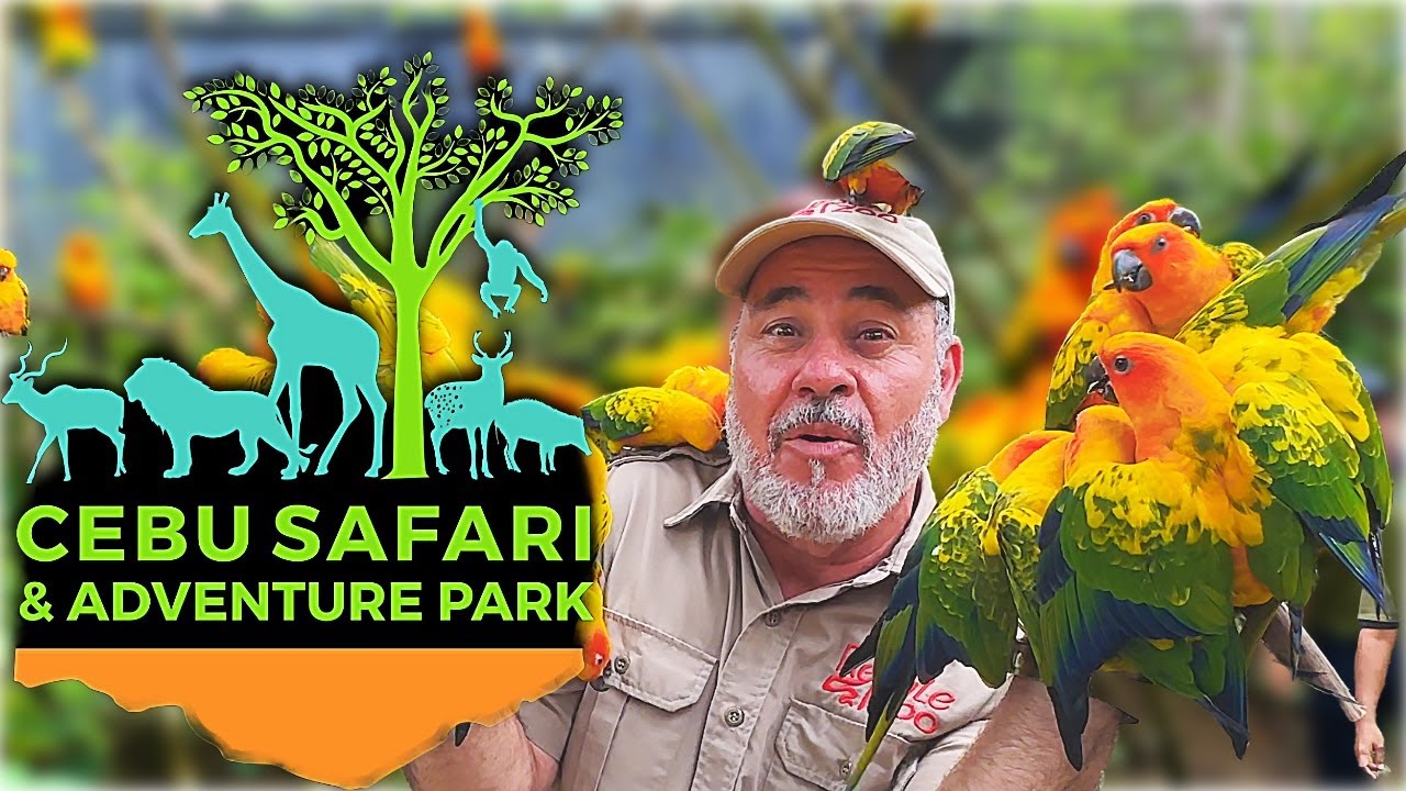 Exploring a zoo in the Philippines! 🦁🐒 My animal encounter in Cebu!